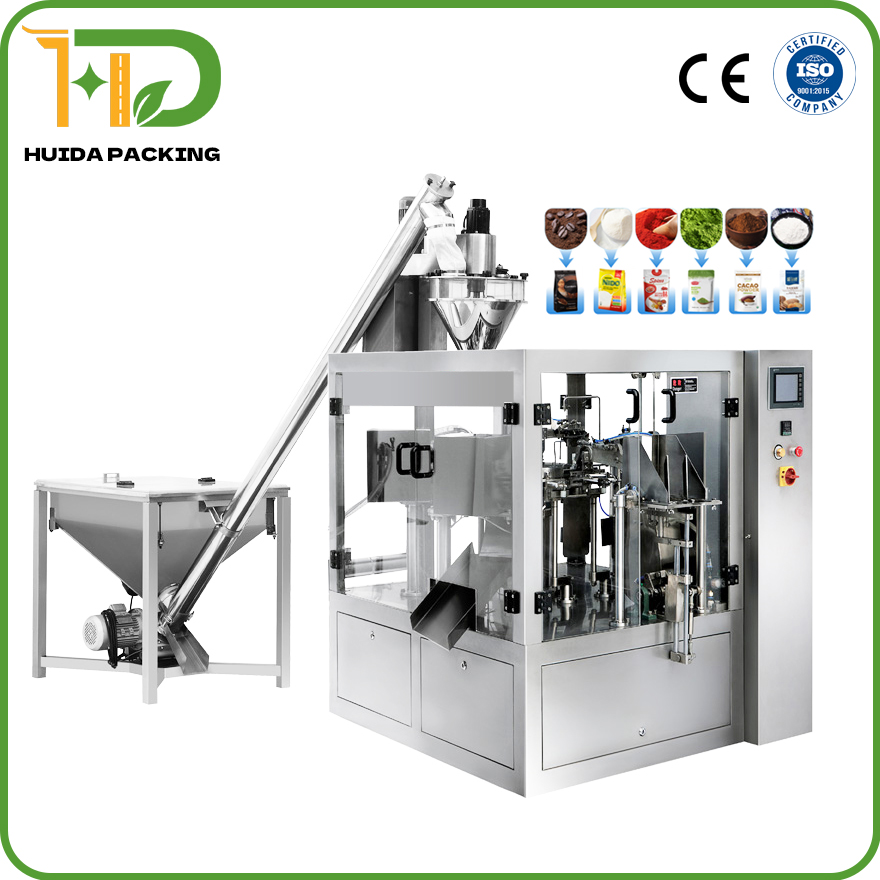Huida Pouch Filling Sealing Doypack Powder Packing Zipper Premade ...