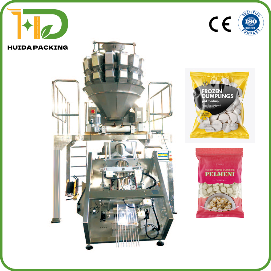 Frozen Food Packing Machine Inclined Anti-shatter Quick Frozen Shrimp ...